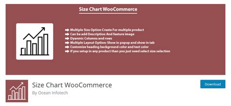 Best WooCommerce Product Size Chart Plugins With Video LearnWoo