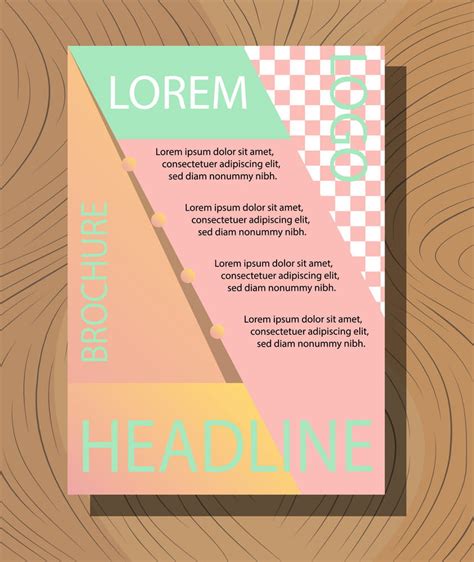 전단지 디자인 서식 파일 브로셔 연례 보고서 벡터 Eps Ai Uidownload