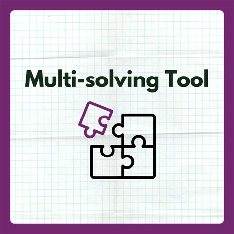 Multi Solving Tool Youth Climate Lab Toolbox
