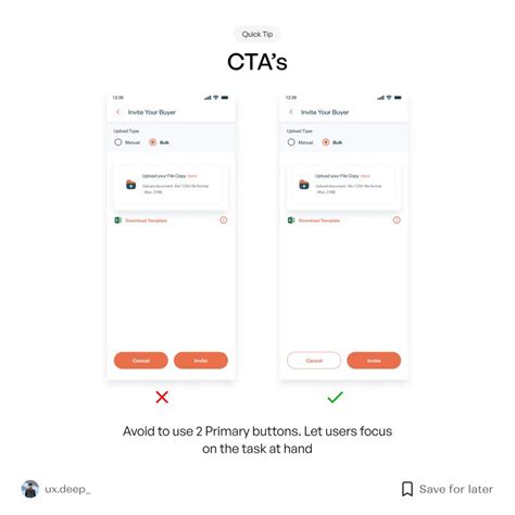Doubledotts On Linkedin Uiux Uitips Design Designcommunity Designtips Cta Buttons