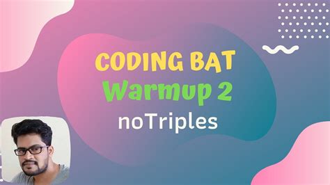 16 Codingbat Warmup 2 Notriples Java Coding Practice Uibrains