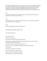 Human Sexuality Project Docx You Have Learned About Several Theories And Practices Related