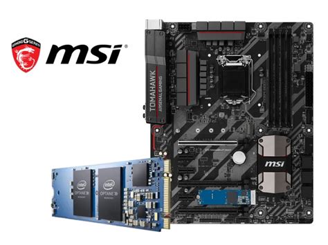 MSI Bundles Intel Optane Memory With Some Motherboards