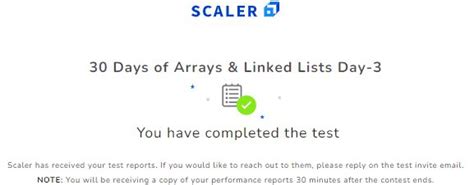 yashwanth ps on linkedin 30daysofarraysandlinkedlists scalerdiscord scalertopics scaler