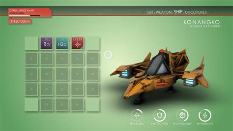 Original Nms Ui Redesign New Ship Nomansskythegame