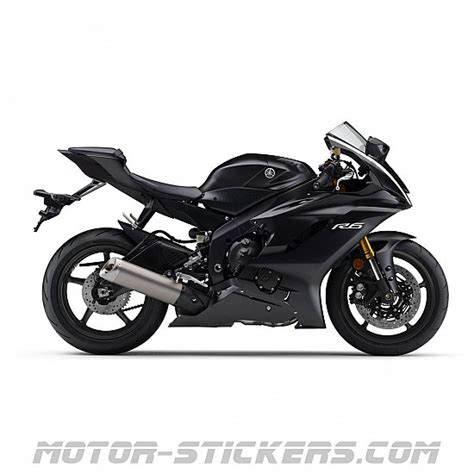 Yamaha Yzf R6 2019 Decals