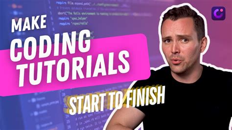 How To Make Videos For Programmers Step By Step Youtube