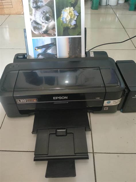 Printer Epson L 310 Normal Siap Pakai Ussed Lazada Indonesia