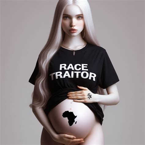 Black Breeding Is Natural On Tumblr She Ended Her Race By Breeding Black And Is Now A Proud Race