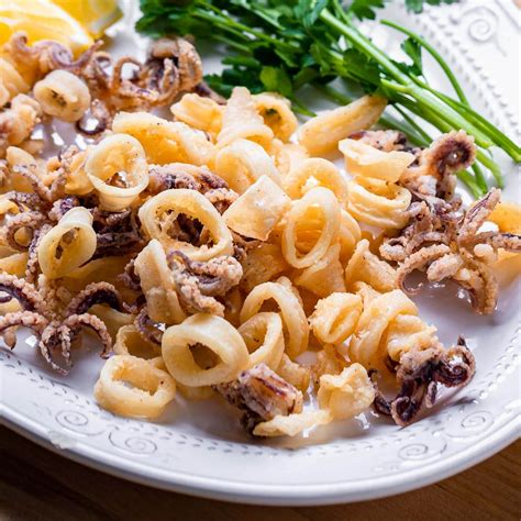 Fried Calamari Light Tender And Crispy Sip And Feast