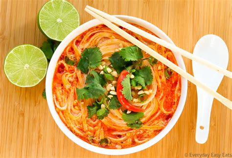Thai Spicy Noodle Soup Everyday Easy Eats