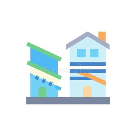 Zoning Icon For Urban Planning Stock Image Illustration Of Urban