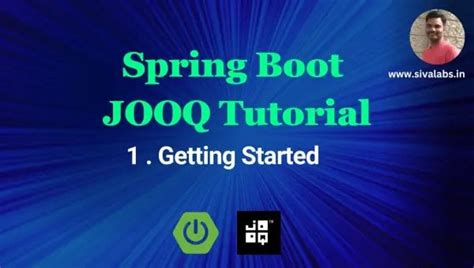 Spring Boot Jooq Tutorial 1 Getting Started Rspringboot