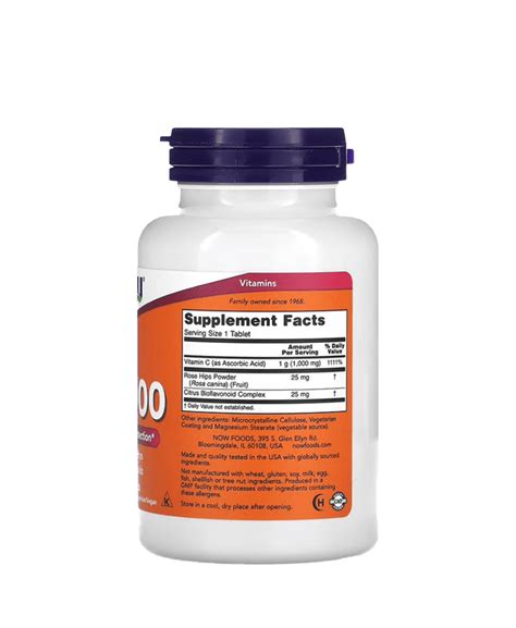 NOW Vitamin C-1000 | 365jp.eu | BUY HERE!
