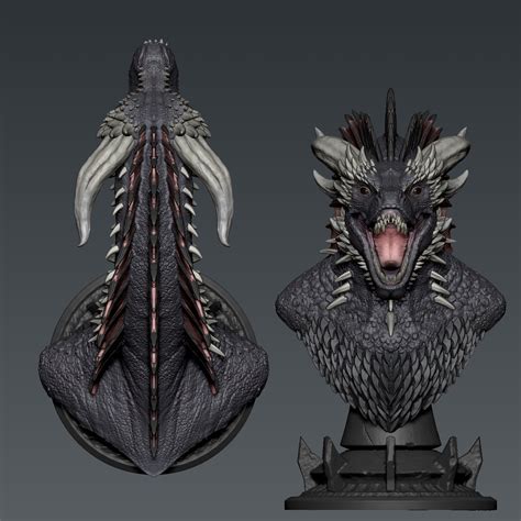 Stl File Drogon 🐉 Obj And 3mf・3d Printer Design To Download・cults