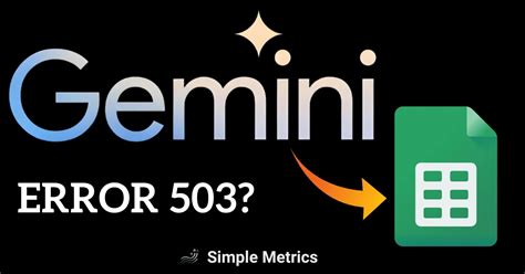 How To Handle Model Is Overloaded Error 503 When Using Gemini