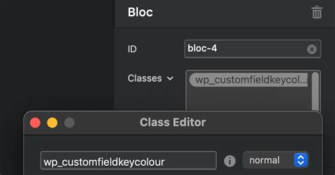 Dynamically Change An Element S CSS Class Attributes Wordpress Development Blocs Forum