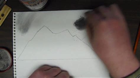 How To Draw A Mountain Landscape Tutorial Pt Of YouTube