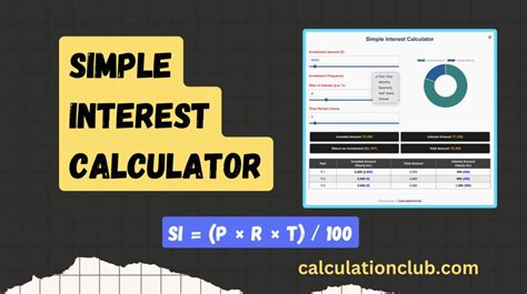 Simple Interest Calculator For Different Investment Frequencies