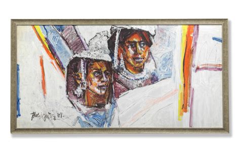 Bonhams Bashir Mirza 1941 2000 Untitled Qilash Series