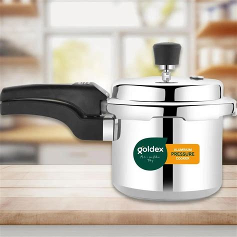 Aluminium Classic Goldex Pressure Cookers With Outer Lid 3 Litres