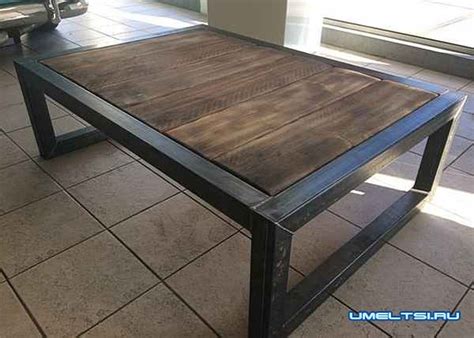 Стол из профтрубы своими руками чертежи и размеры - 96 фото
