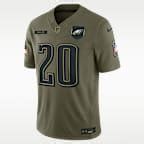 Brian Dawkins Philadelphia Eagles Salute To Service Retired Mens Nike Dri Fit Nfl Limited