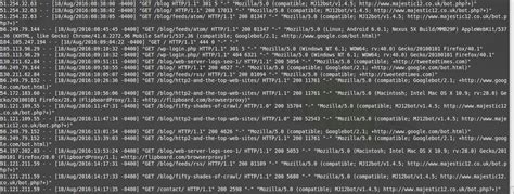 Seo Web Server Log Files Searchdatalogy