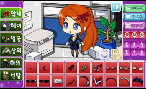 어디서나 프리티걸 8 오피스 프리티걸 플래시게임 와플래시 게임 아카이브