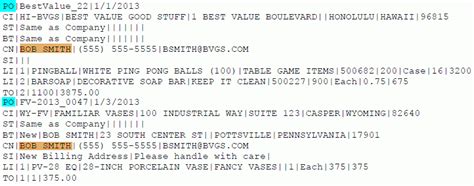 Customizing Flat File Schemas Cleo