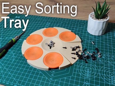 Easy Sorting Tray By Piotr Bieszczad Download Free Stl Model