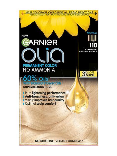Olia 110 Super Svijetlo Prirodno Plava Boja za Kosu - Garnier