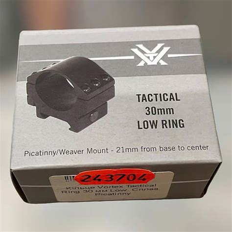 Крепление для оптики кольцо Vortex Tactical Ring 30 mm, Low (TRL ...