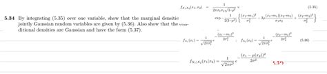 Solved Fx1x2x1x212πσ1σ21 ρ22×534 ﻿by Integrating 535