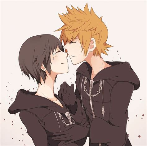 Roxas And Xion Kingdom Hearts Kingdom Hearts Wallpaper Kingdom