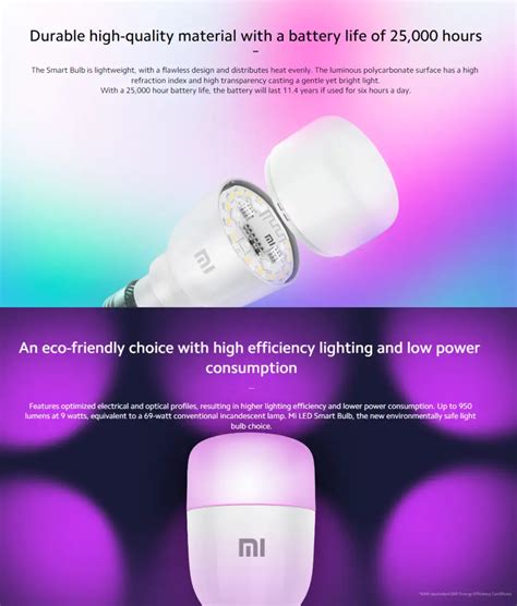 Xiaomi Mi Smart LED Bulb Essential White And Color Best