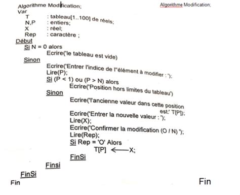 Cours Algorithme PDF La Base De La Programmation Le Cours Gratuit