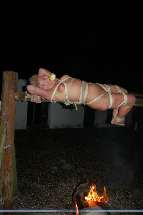 Bizarre Outdoor Bdsm Mature Spanking Com