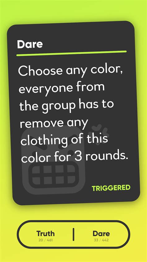 Android Truth Or Dare Dirty Party Game