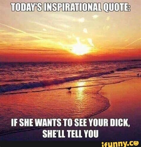 Quote If She Wants To See Your Dick Shell Tell You Ifunny