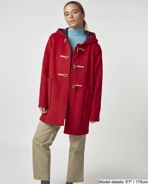Mens Abberley Simple Fit Duffle Coat With Wooden Toggles Navy Duffle Coats Uk