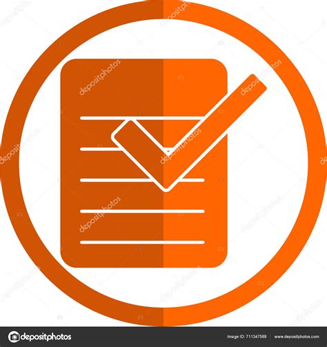 Check Mark List Simple Illustration Stock Vector By ©man00gmail