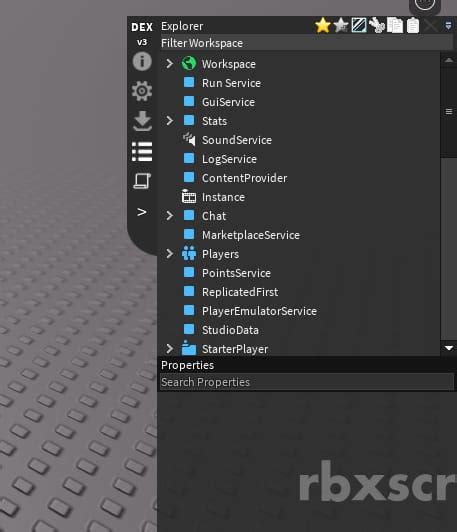 Dark Dex V3 [custom Icons] Scripts Rbxscript