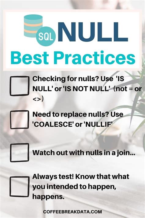 Handling Nulls In Sql Server Expert Insights 🎯 Coffee Break Data