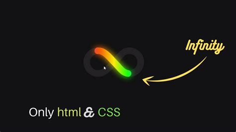 Infinity Css Only Animation Effects Online Tutorial Youtube