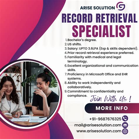 Abhishek Pillai On Linkedin Recordretrieval Jobopportunity Hiringnow