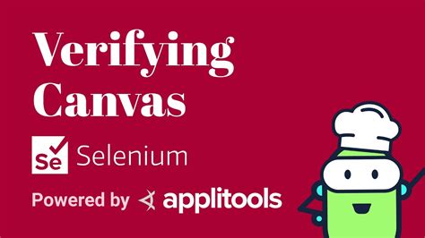 verifying and interacting with canvas elements in selenium test automation cookbook youtube