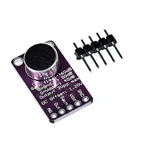 max9814 high performance microphone agc amplifier module agarwal electronics