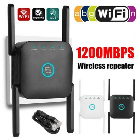 1200mbps Dual Band Wireless Wifi Extender Repeater Router Range Signal — Battery Mate