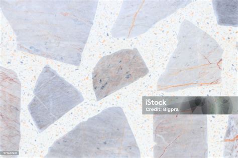 닦은 돌 또는 테라 조 바닥 패턴 벽 및 색상 표면 대리석 빈티지 질감 가로 배경 이미지에 대 한 오래 된 테라조에 대한 스톡 사진 및 기타 이미지 Istock